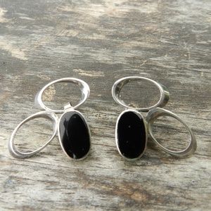 ND | Jewelry | Signed Nd Black Onyx Earrings | Poshmark